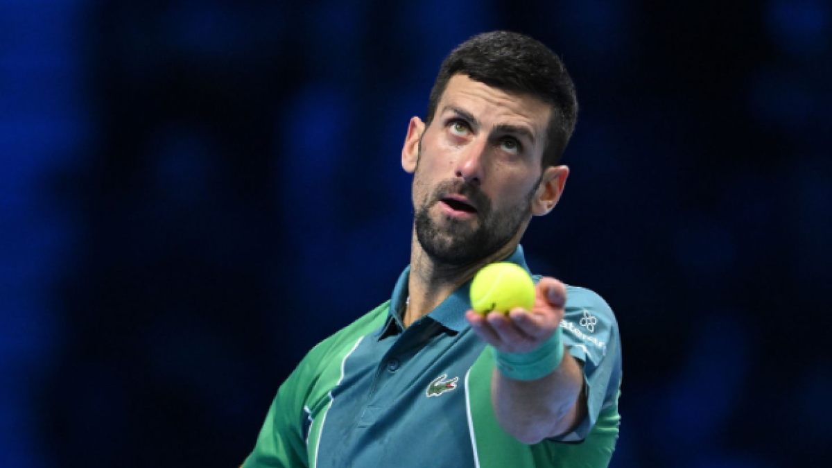 El dato que demuestra el increíble nivel al saque de Djokovic en las ATP Finals 2023 ...